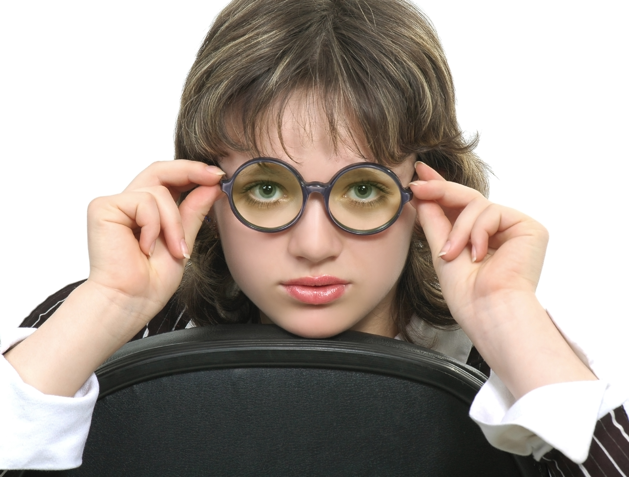 Secretary girl with Glasses -The Efficacy of Training to Recognize ...