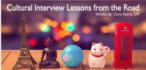 Cultural interview lessons from the road