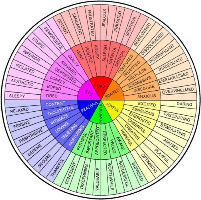 Emotion Wheel | Humintell