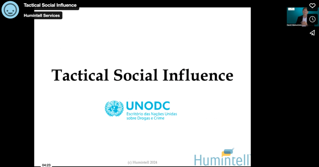 Introduction to Tactical Social Influence