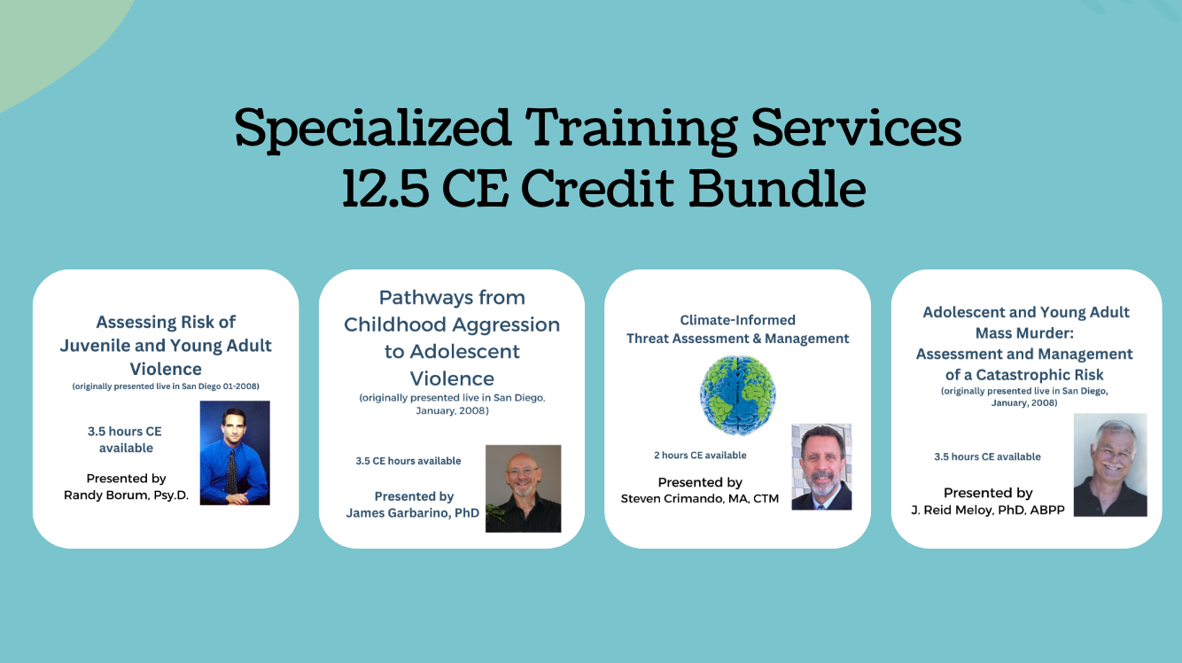 Specialized Training Services 12.5 CE Credit Bundle